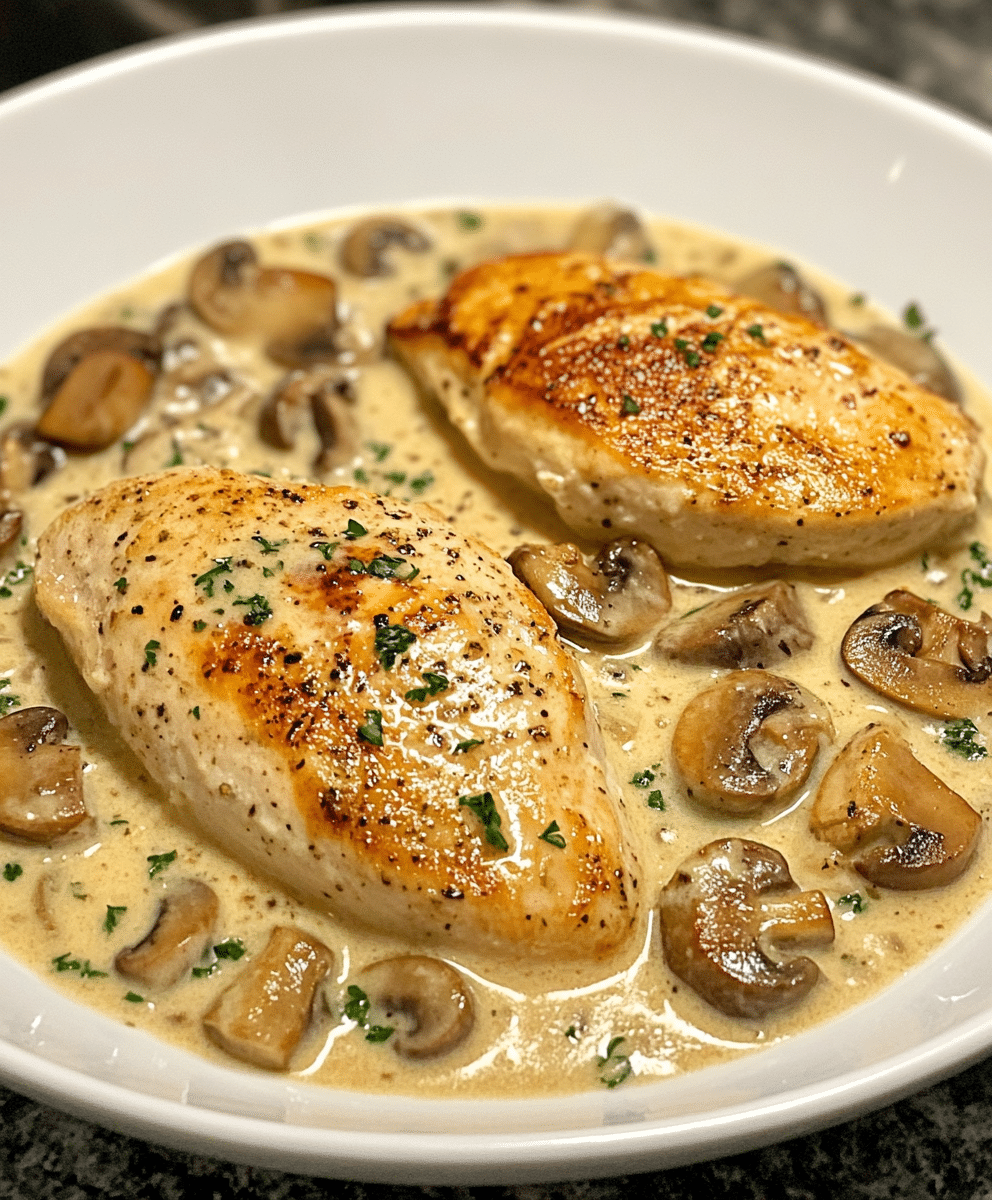 Creamy Chicken Diane Recipe - simplerecipee.com