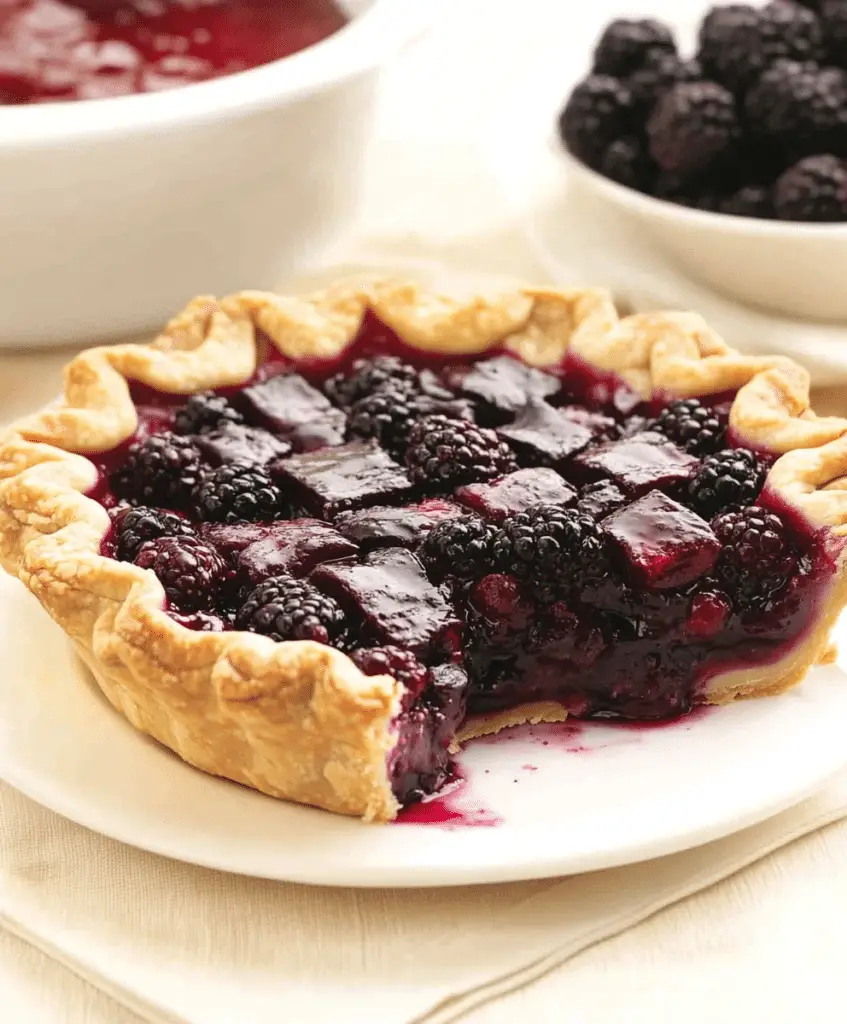 Triple Berry Pie Recipe - simplerecipee.com