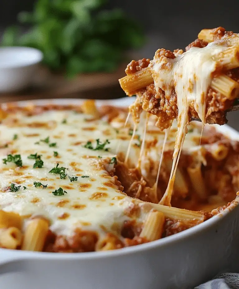 Best Baked Ziti Ever Recipe