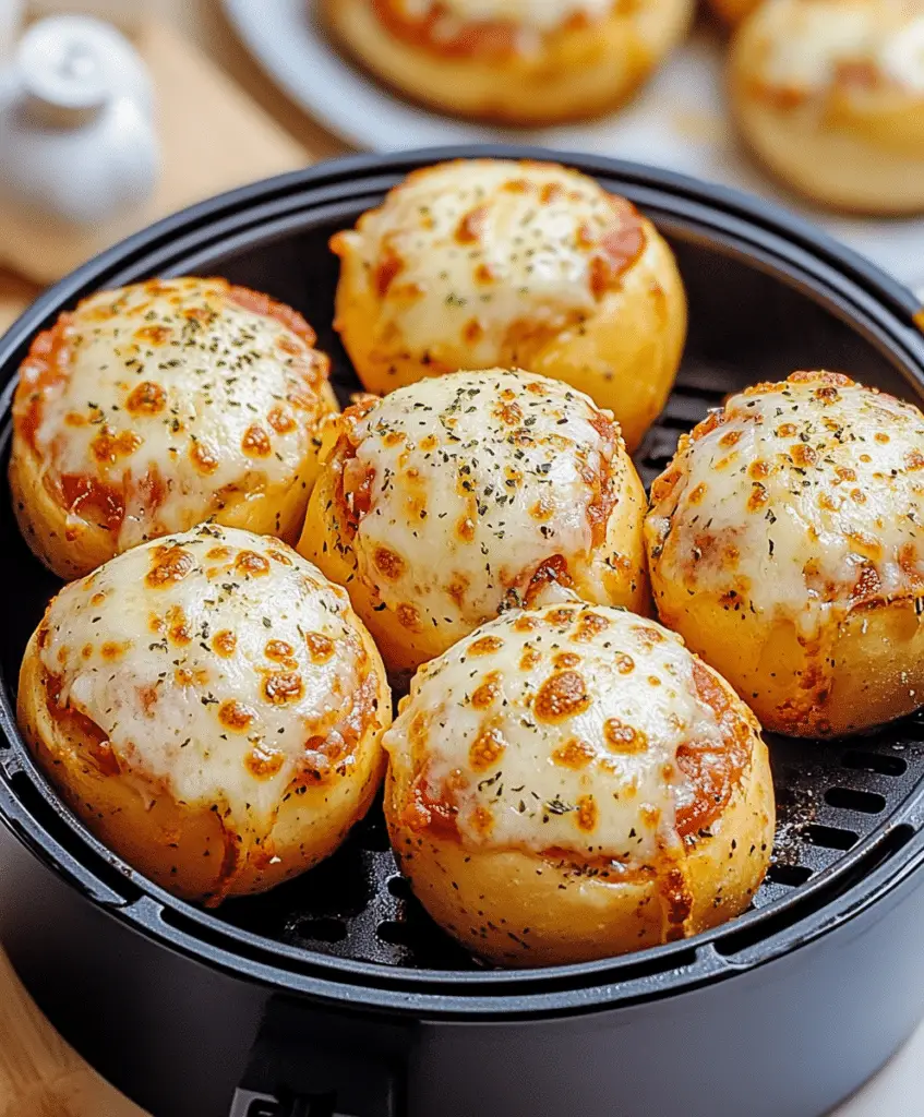 Air Fryer Pizza Bombs Recipe - simplerecipee.com