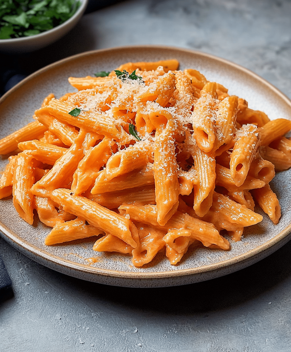 Italian Pink Sauce – Rose Pasta Recipe - simplerecipee.com