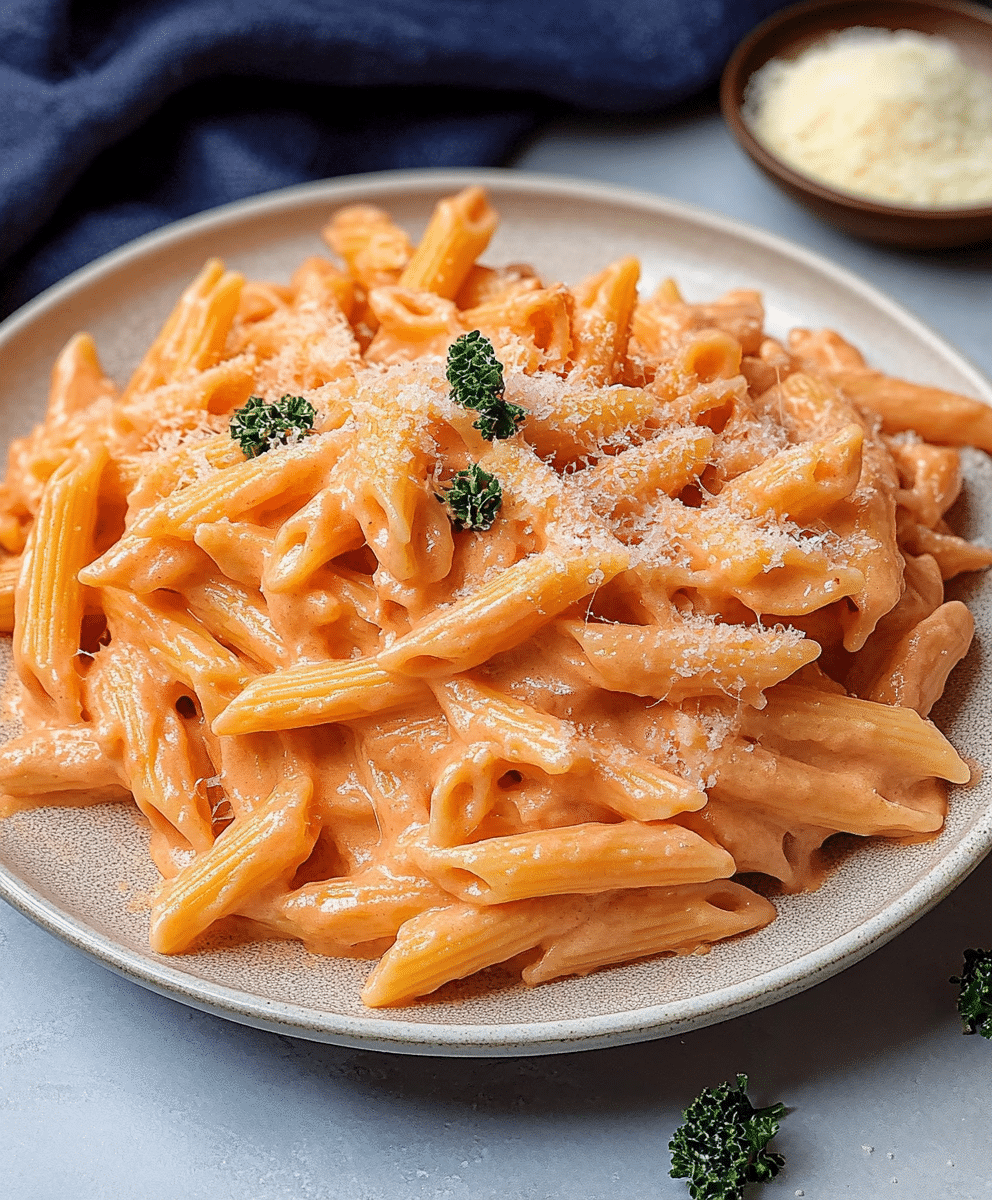 Italian Pink Sauce – Rose Pasta Recipe - simplerecipee.com