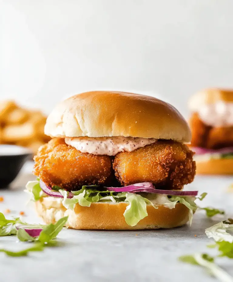 Crispy Fried Cod Fish Sandwich Recipe - simplerecipee.com
