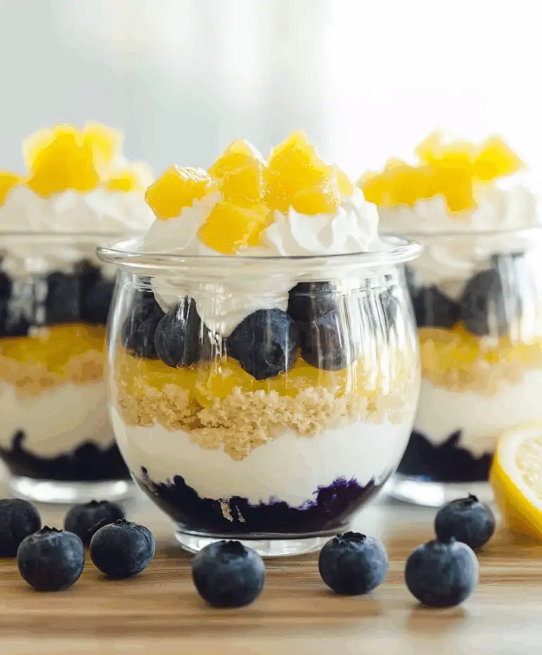 Easy Lemon Blueberry Trifle Recipe - simplerecipee.com